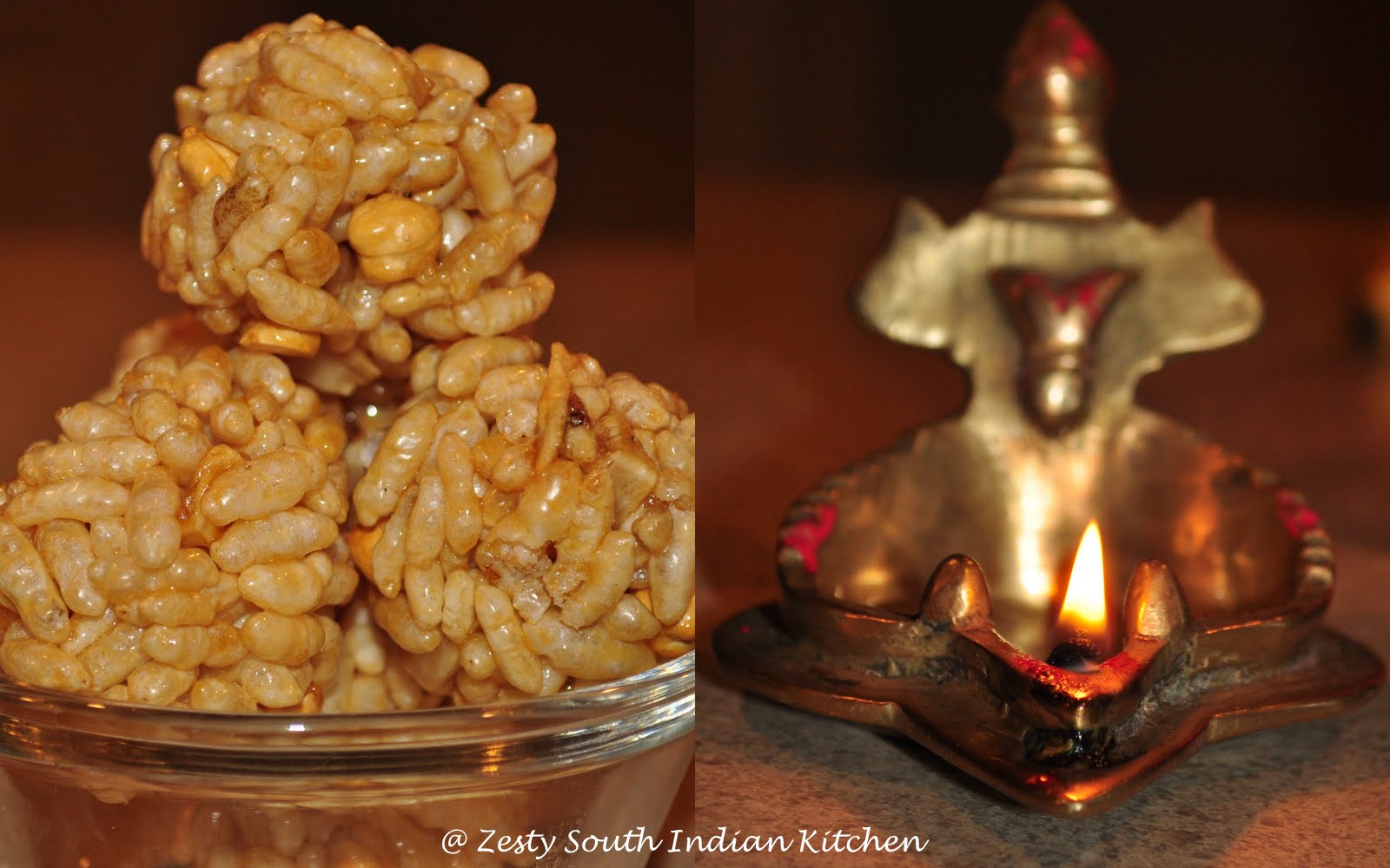 Pori Urundai/Karthika Pori/ Sweetened Puffed Rice Balls - Zesty South ...