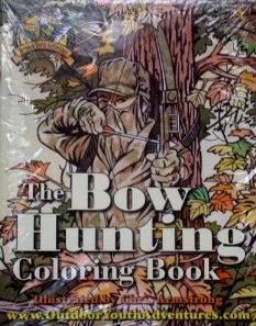Hunting In Michigan: Outdoor Youth Adventures Bow Hunting Coloring Book