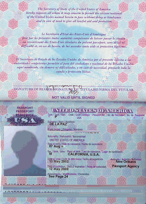 Passport Stampaholic: My First Three Passports