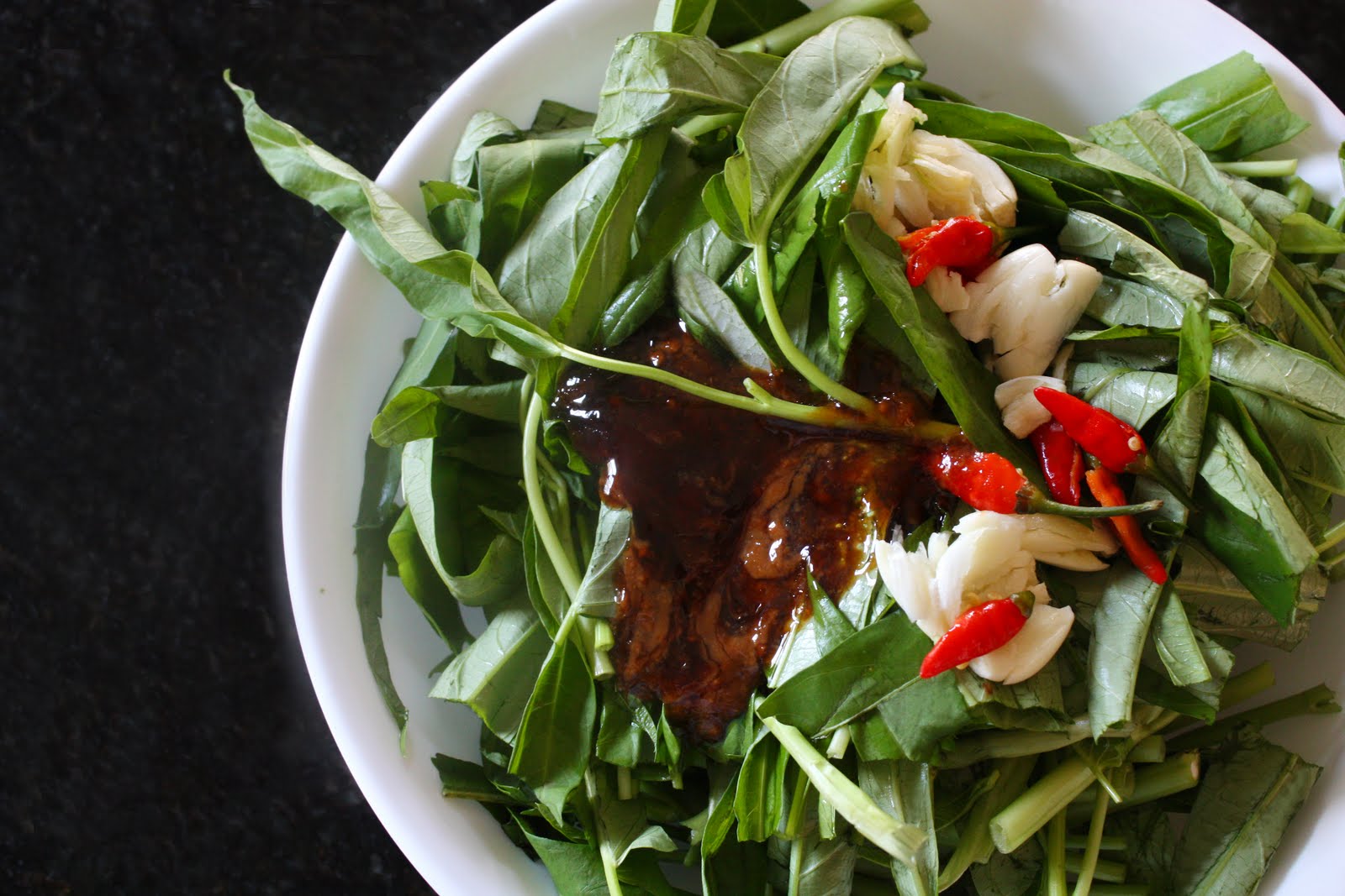 Stir-Fried Chinese Water Morning Glory
