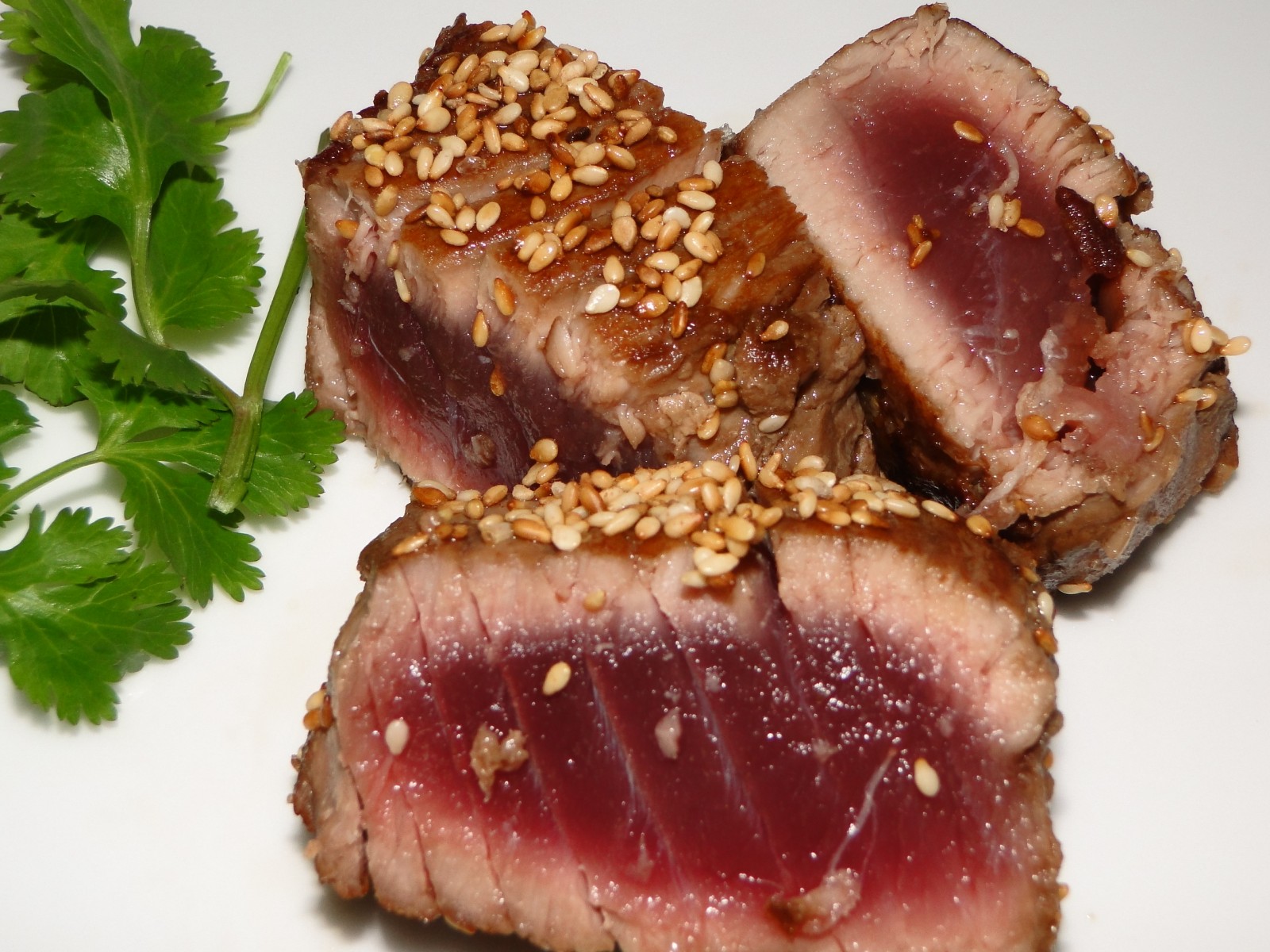 Ici et Ailleurs: Thon rouge mi cuit