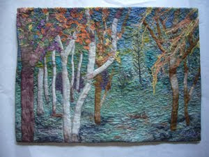 Patchwork Soco: Tapiz de hojas