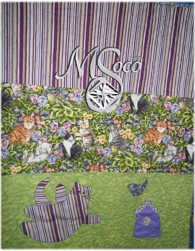 Patchwork Soco: Mantitas Felinas - Rastrillo benéfico