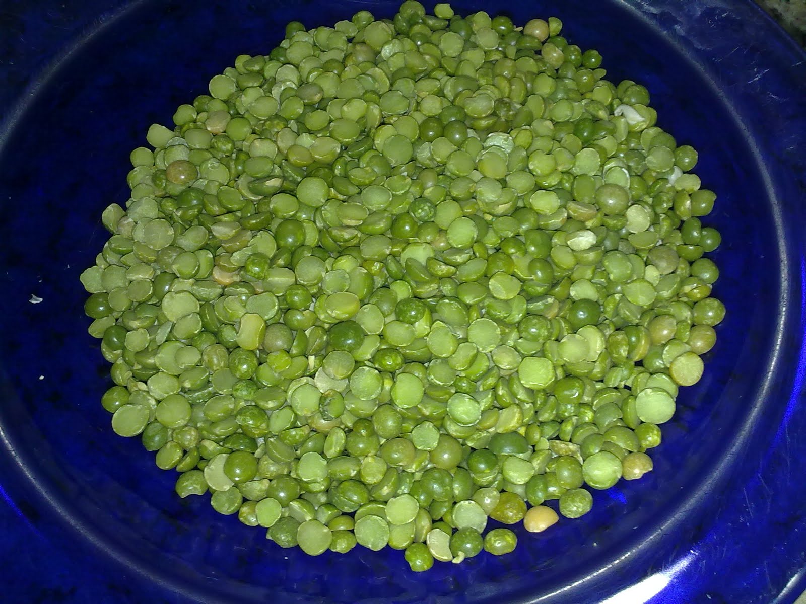 COZINHEIRO DE FIM DE SEMANA: CREME DE ERVILHA