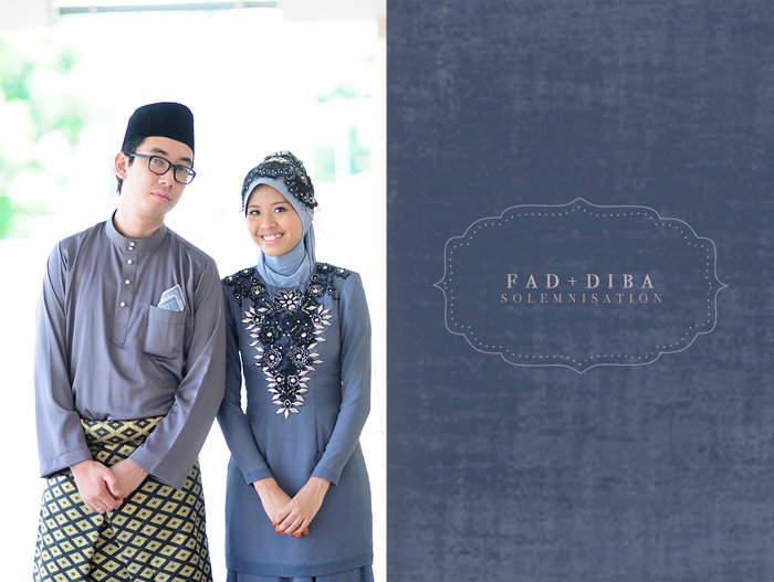 ANIZAM YUSOF: Fad Manaf n Diba Shami Solemnization n reception, outfit ...