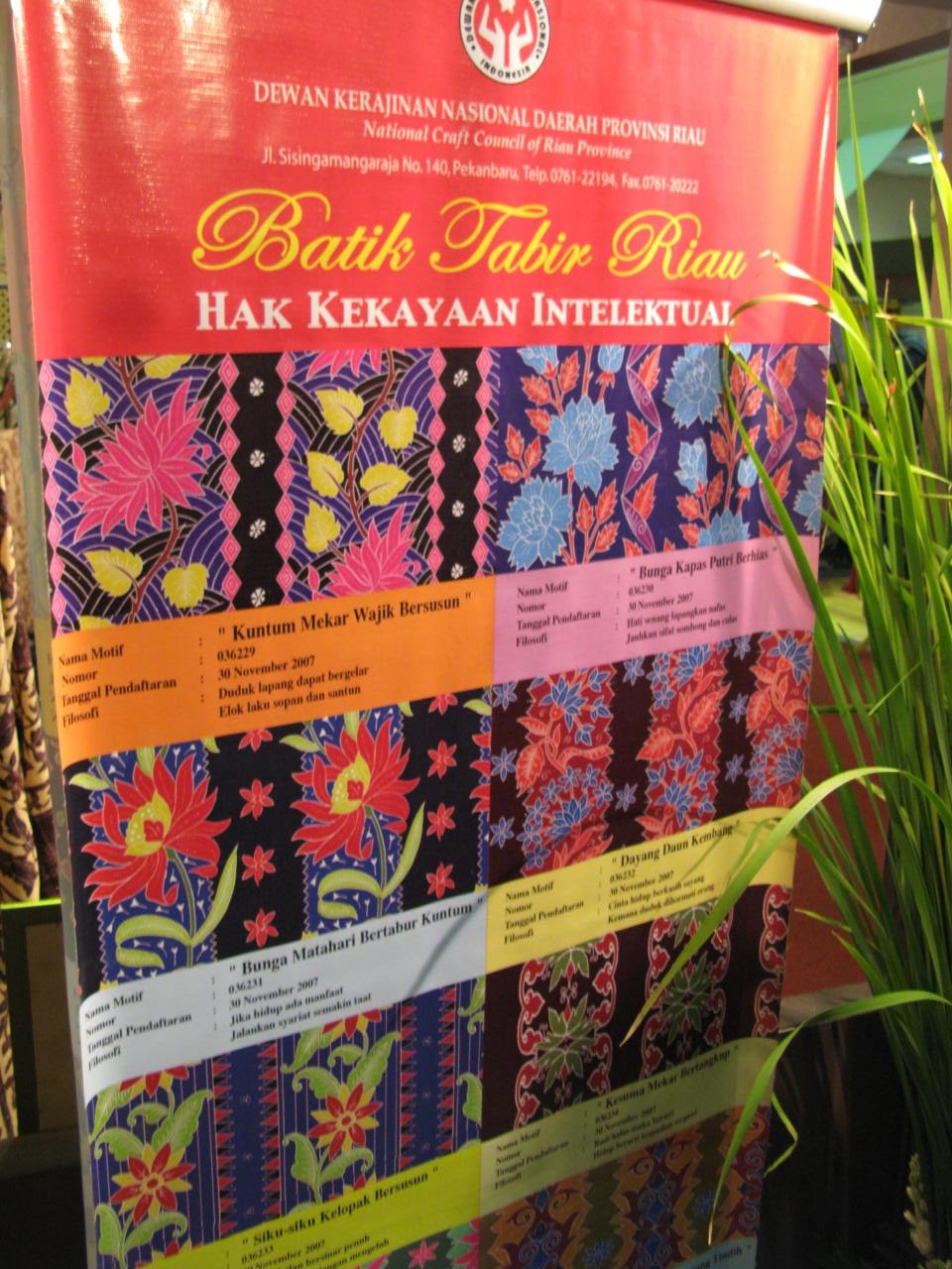 Sejarah Batik Riau ( History of Batik Riau ) | Kris Hadiawan