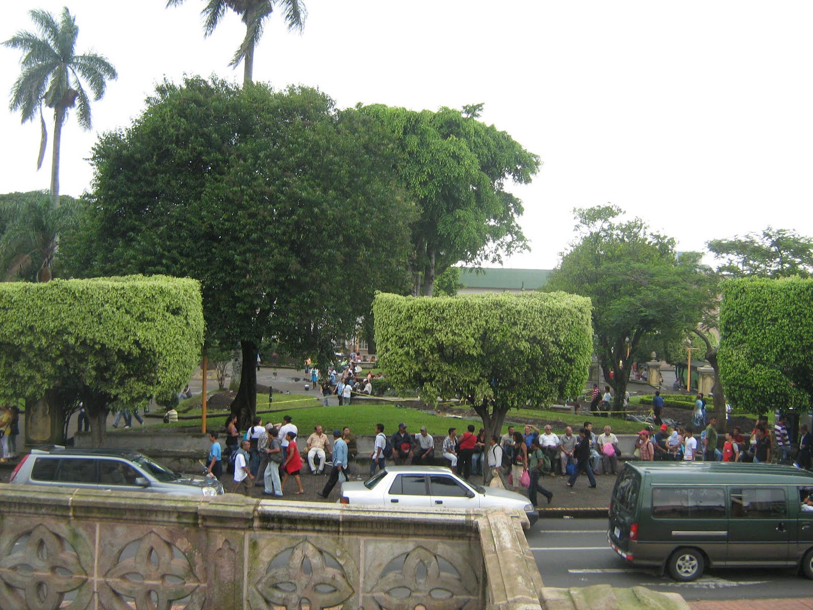 Observatorio de migración: Los “nicas” en el parque La Merced