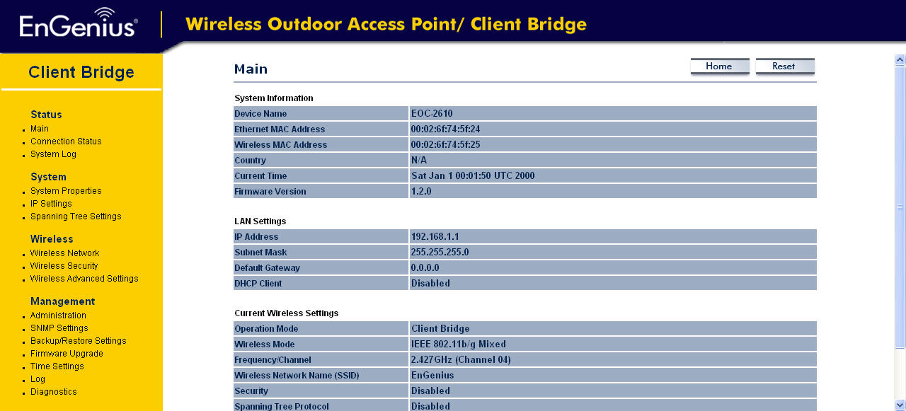 Remote Network: Instalasi dan Konfigurasi Bridge dengan Engenius-2610