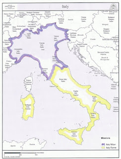 Prepare Ye the Way of the Lord: New Italian LDS Mission Boundaries