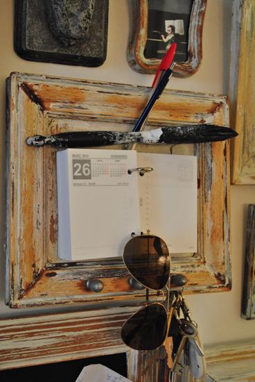 :: Waste Not Do Want: Old frames = recycled = notice board = home or ...
