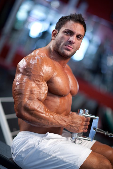 Muscle Lover: Handsome bodybuilder Armon Adibi