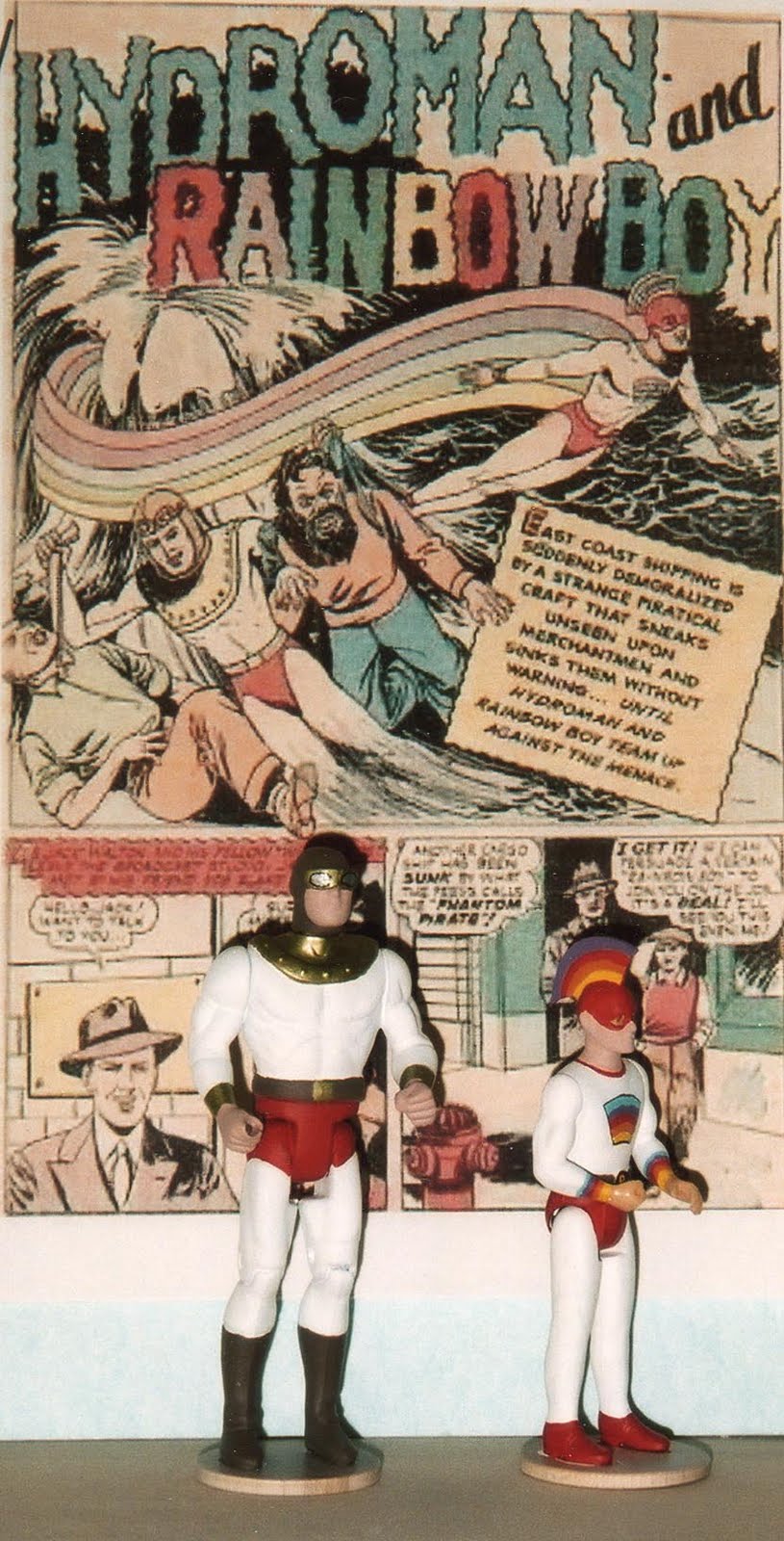 Time & Tide: Golden Age Heroes - Hydroman & Rainbow Boy