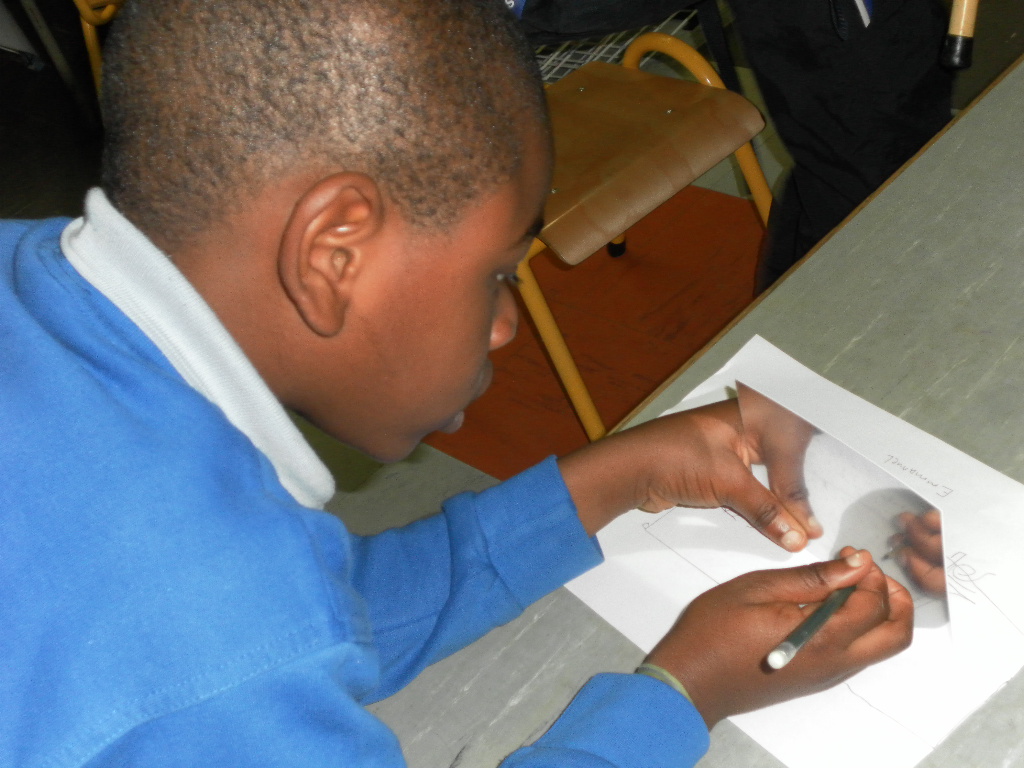 Science Projects: Mirror Writing: First class