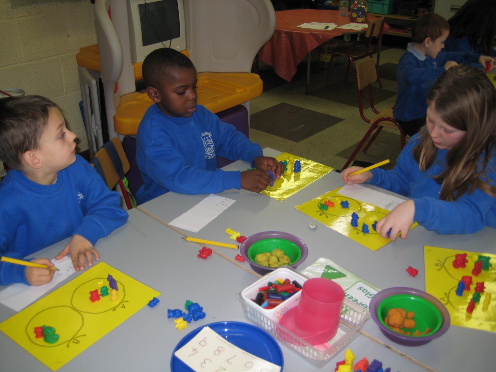 Maths Page: Adding in Senior Infants