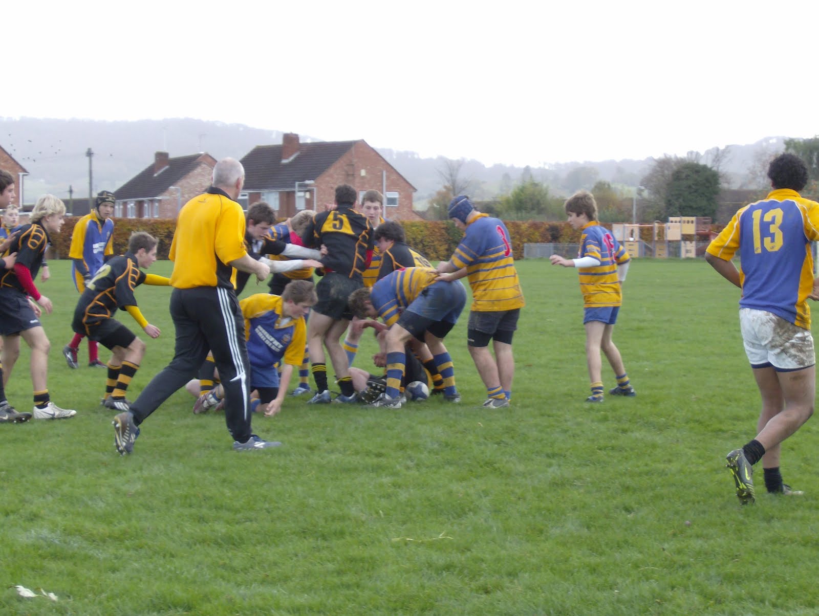 OLD RICHIANS RFC U15'S: Hucclecote v Old Richians 15th November 2009
