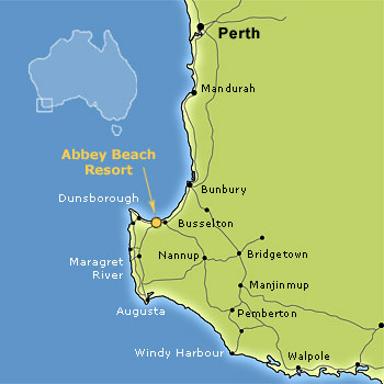 1001 Moments in Perth: Busselton Map