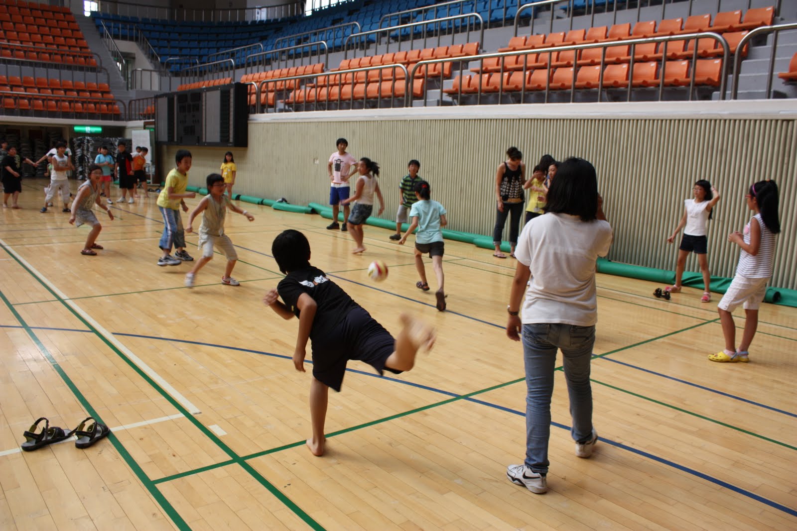Adventures in South Korea!: Summer Camp - Dodgeball