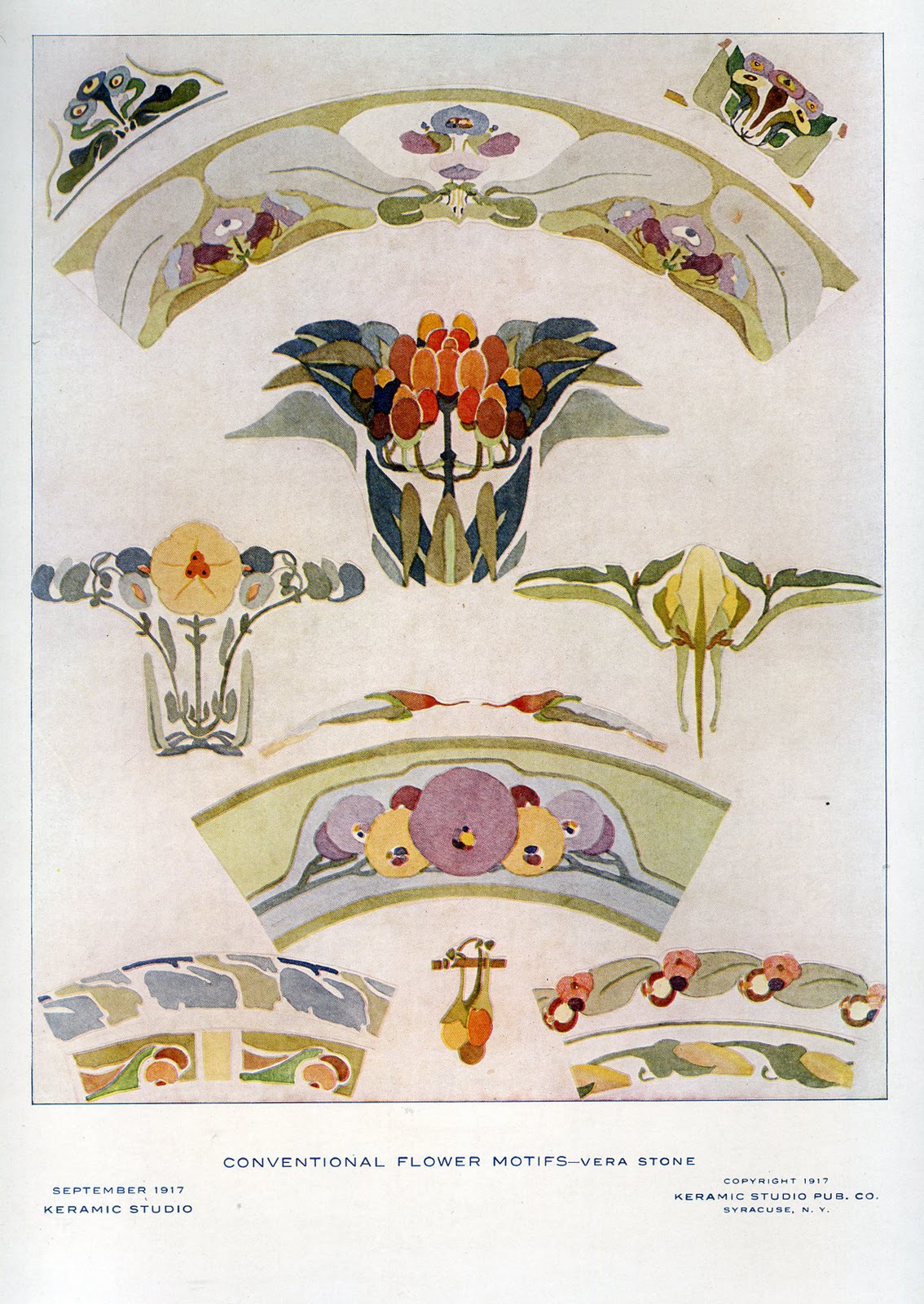 Keramic Studio Magazine - a collection: 1917 - September - Vera Stone