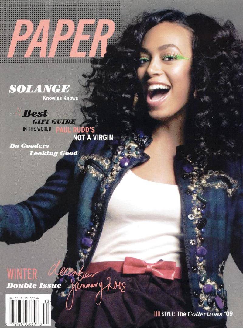 EXCLUSIVE PICS OF SOLANGE KNOWLES..BEYONCE’S SISTER ON THE COVER OF ...