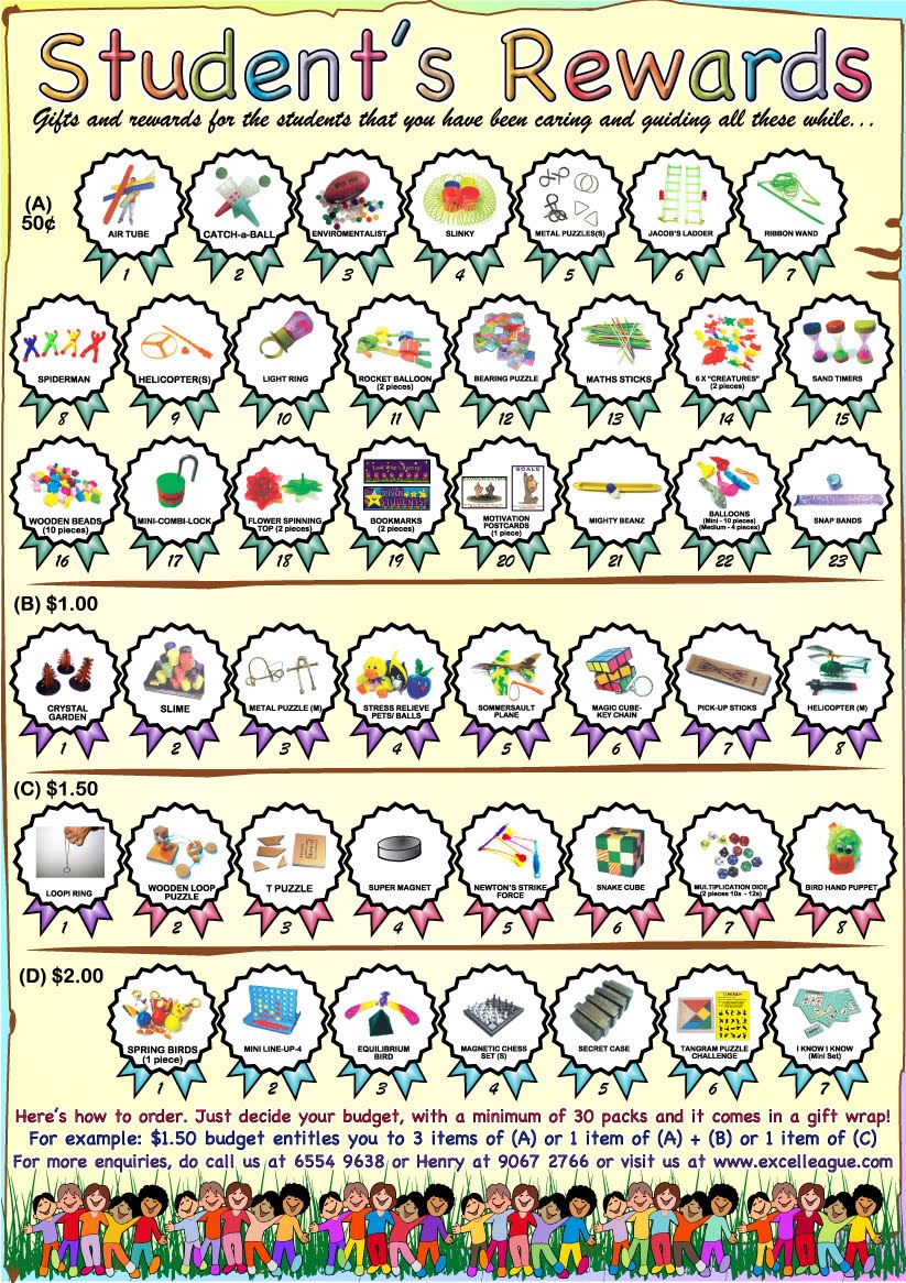 Excel League: Motivate and Educate (M&E) Rewards for Students from 50 ...