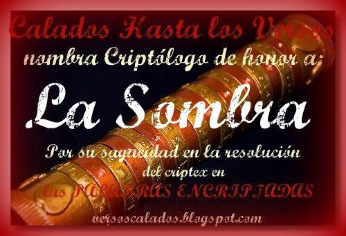 CALADOS HASTA LOS VERSOS: PALABRAS ENCRIPTADAS: El accidente.