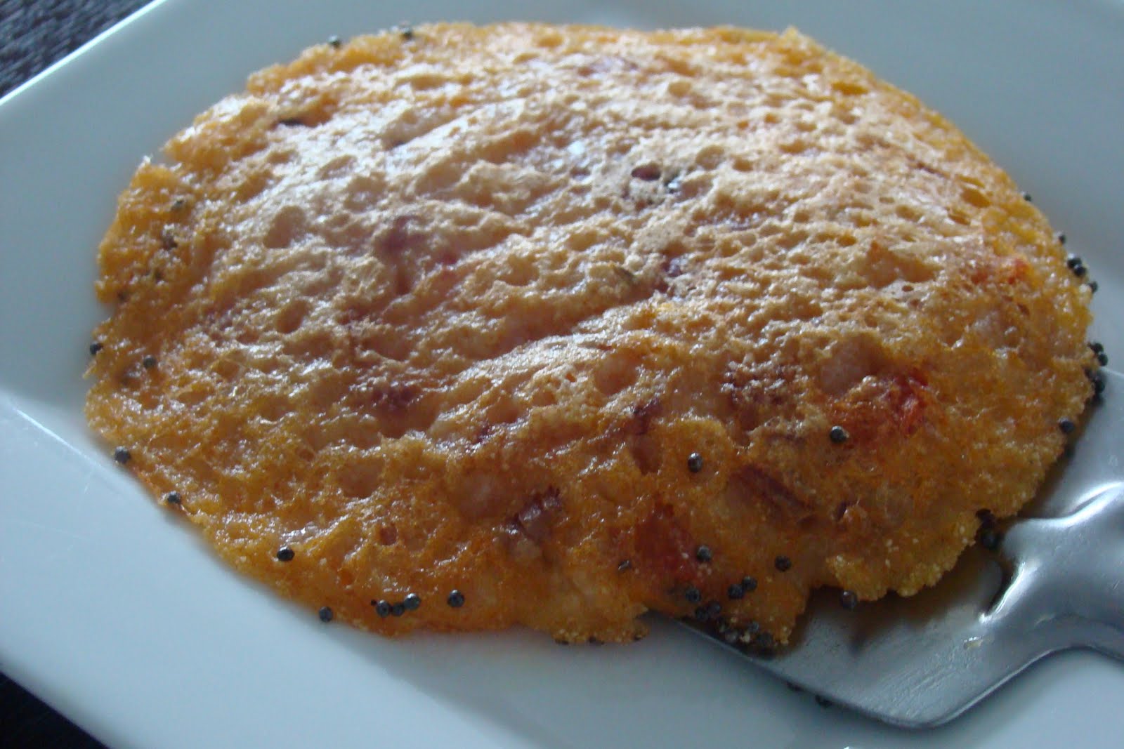 palate corner: instant rava handva