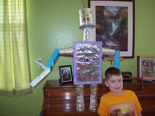 Now THIS Is The Life!: First Grade Robot project