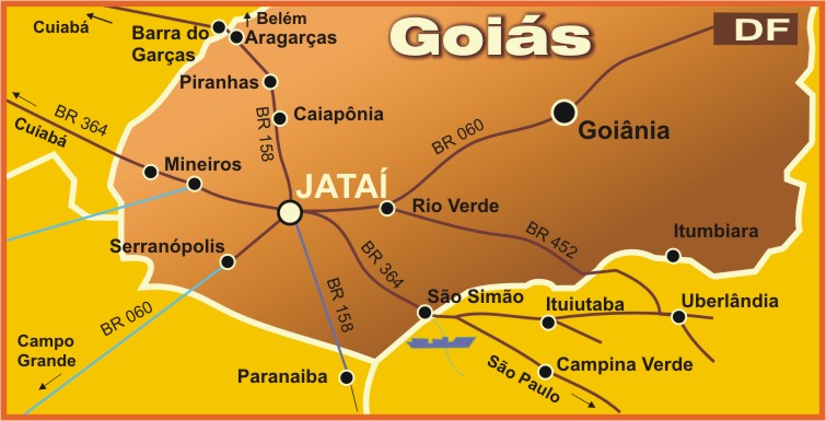 JATAI - GO: mapas...