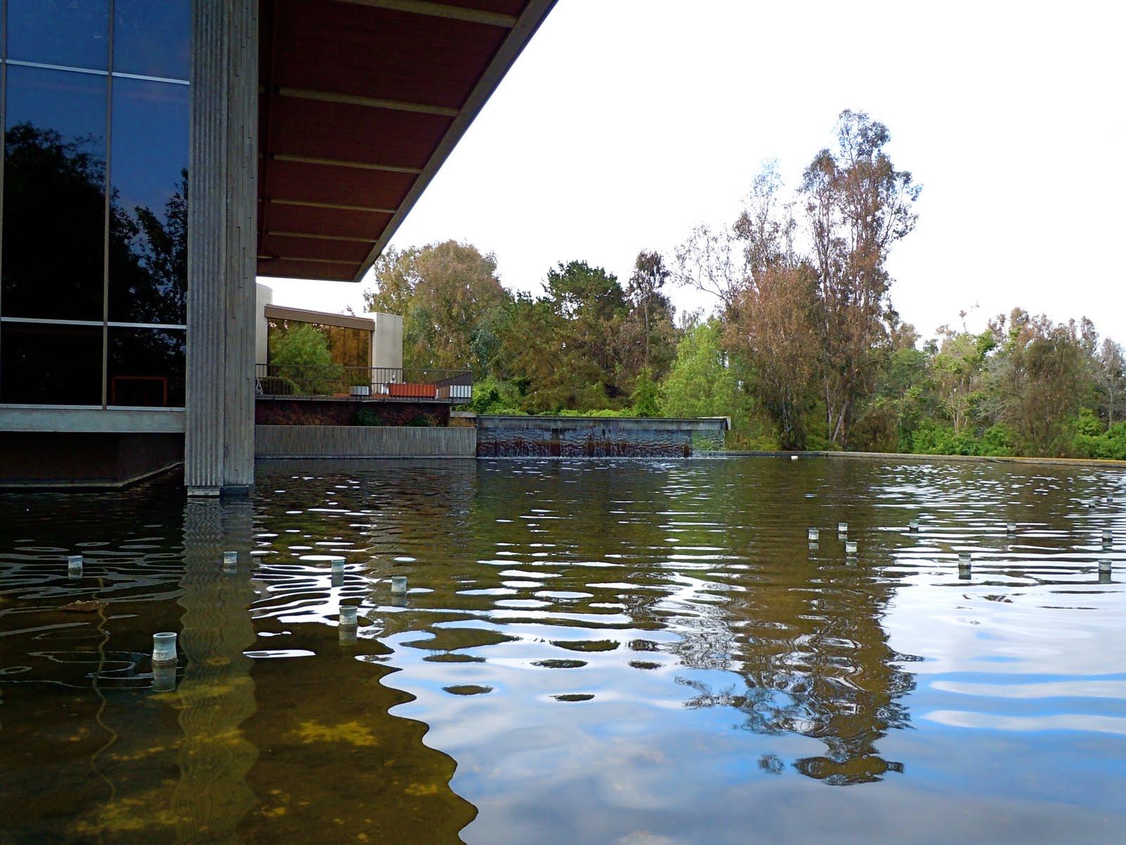 David Pedersen: Central Park photos of Neutra Architecture & Water Features