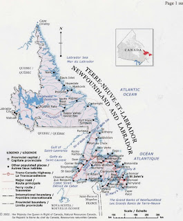 Voyage à Terre-Neuve et Labrador, Canada