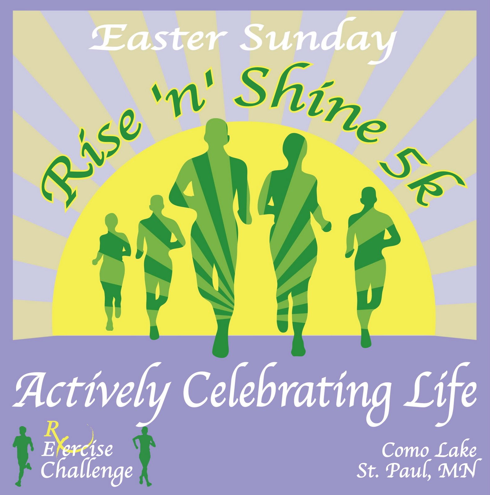 RxExerciseChallenge: Easter Sunday - Rise 'n' Shine 5k Race Results ...