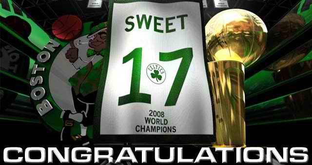 Boston Celtics for Banner 18
