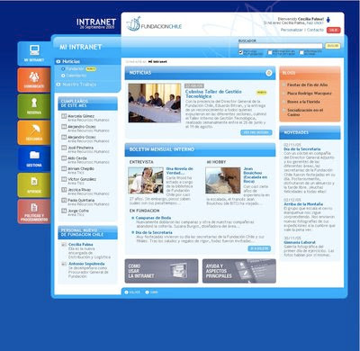 Diseño de Intranet: Elementos de una Intranet...