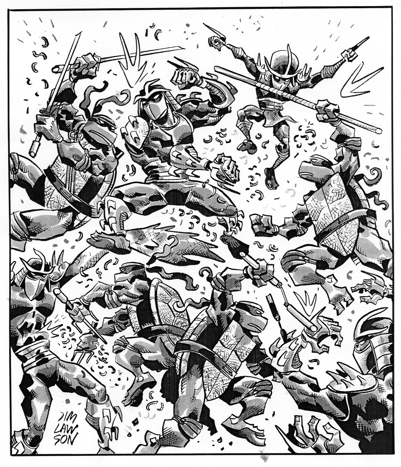 Awesome new Jim Lawson RTNY art - The Technodrome Forums