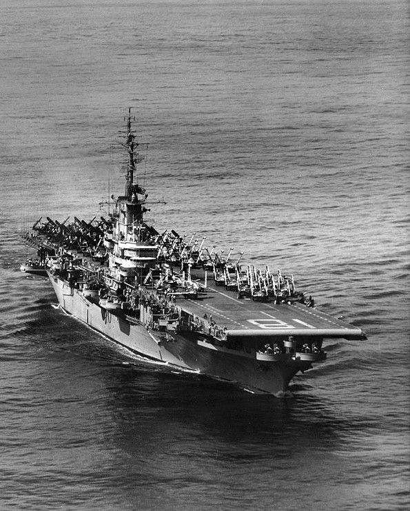 US Taiwan Defense Command: Taiwan Visit of USS Wasp in 1954
