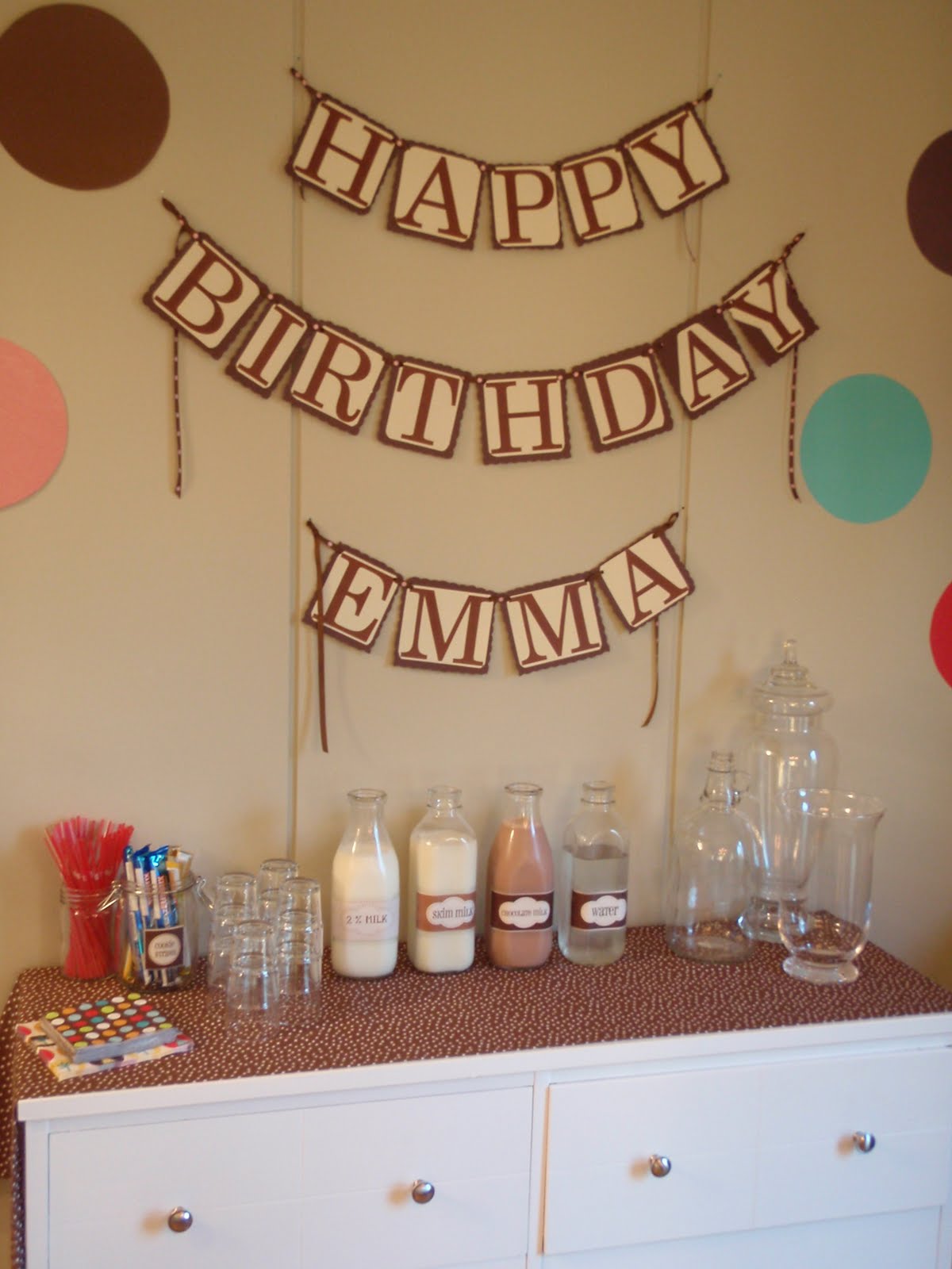 Takes the Cake: Milk and Cookies Birthday Party