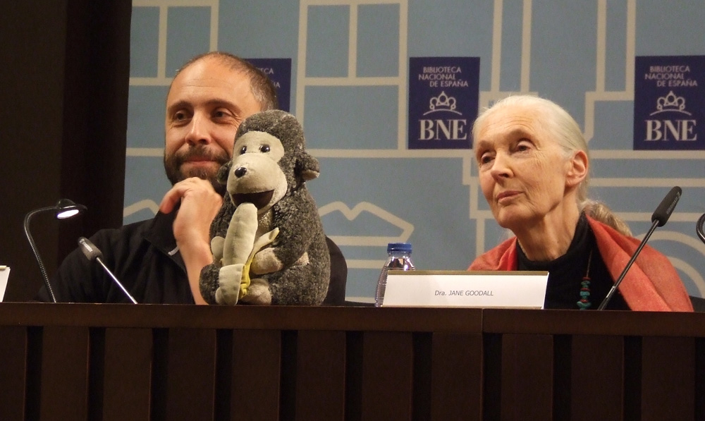 anagef: VISITA DE JANE GOODALL 2010.