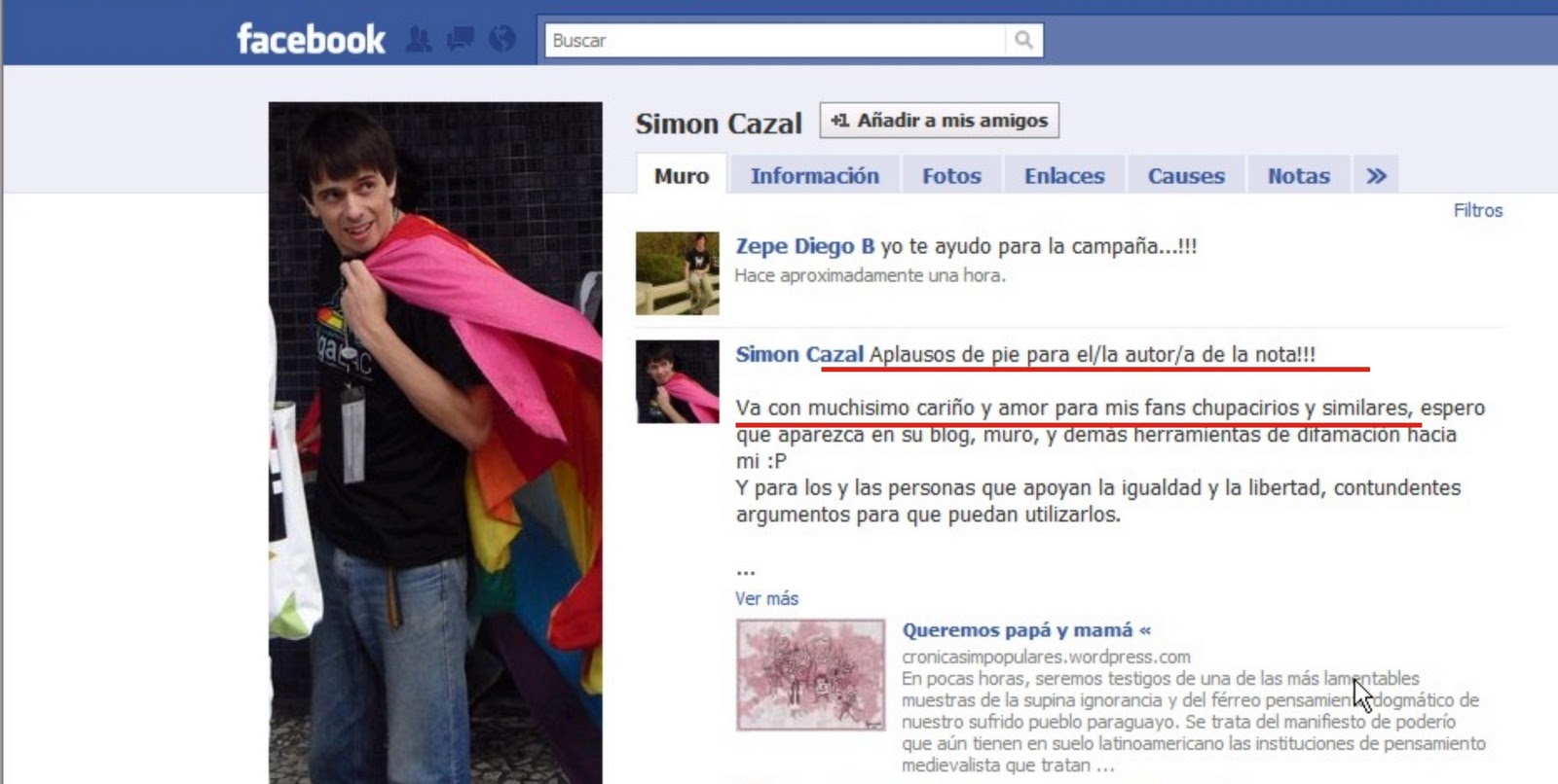 SOMOS FAMILIA SOMOS PARAGUAY: Simón Cazal no perdona, y ahora arremete ...