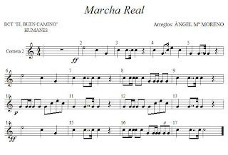 BCTdescargas: Marcha Real ( Partitura )