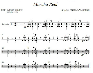 BCTdescargas: Marcha Real ( Partitura )