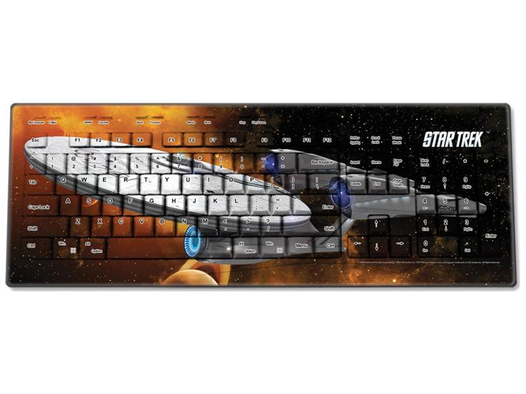 Star Trek Collectibles: Star Trek Enterprise keyscaper wired keyboard