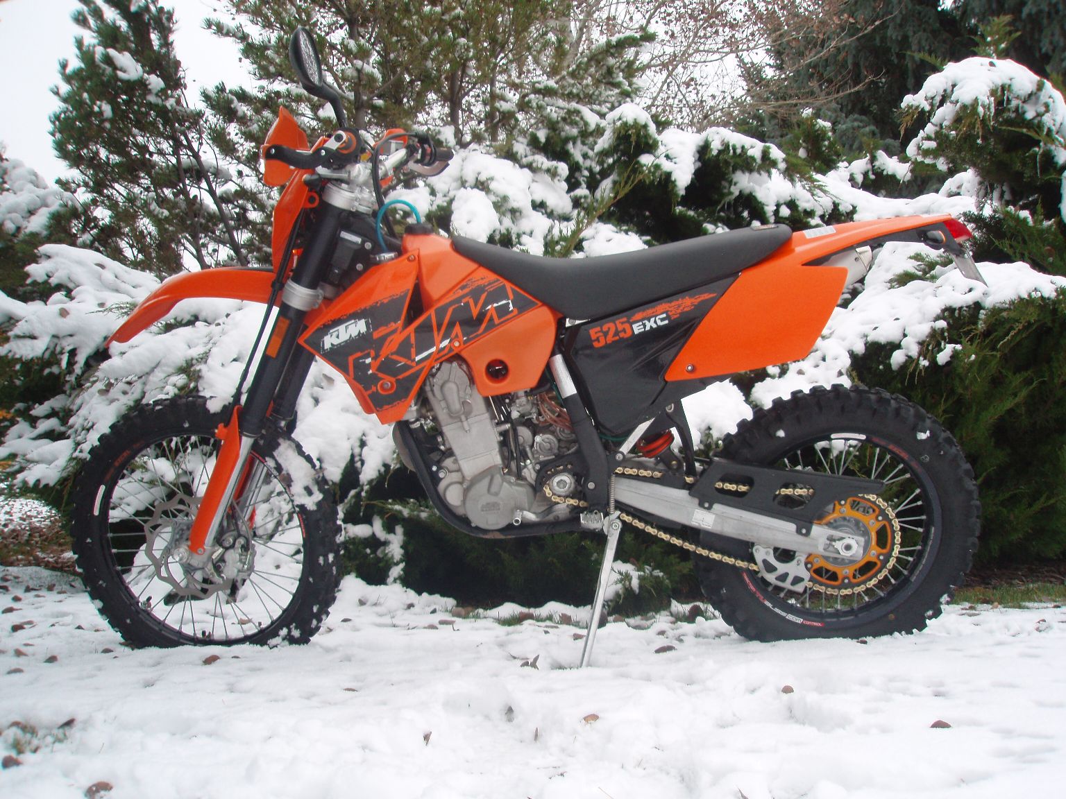 KTM 525 Adventure Project: KTM 525 Adventure Bike Project