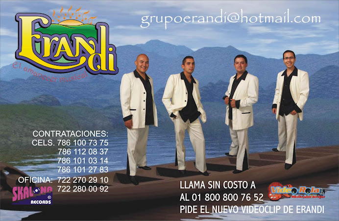 GRUPO ERANDI: Ya esta ala Venta El Disco De Los Grupos mas sonados del ...