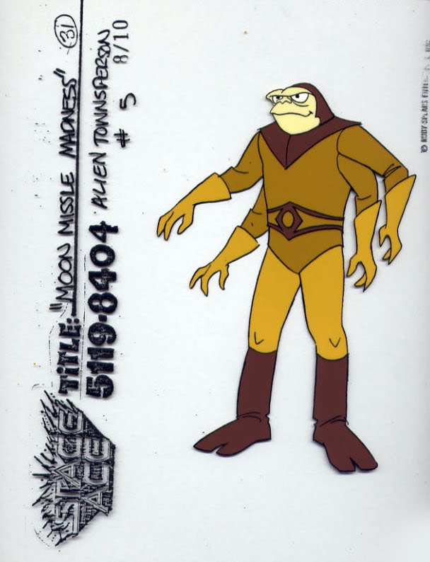 Originals: SPACE ACE Orig Animation Cel RUBY SPEARS 1984