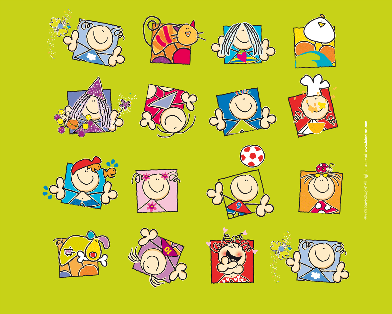 Fulanitos vector gratis - Imagui