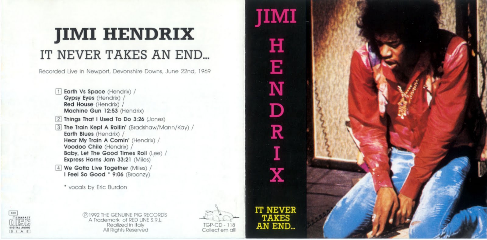 bootleg archives: Hendrix
