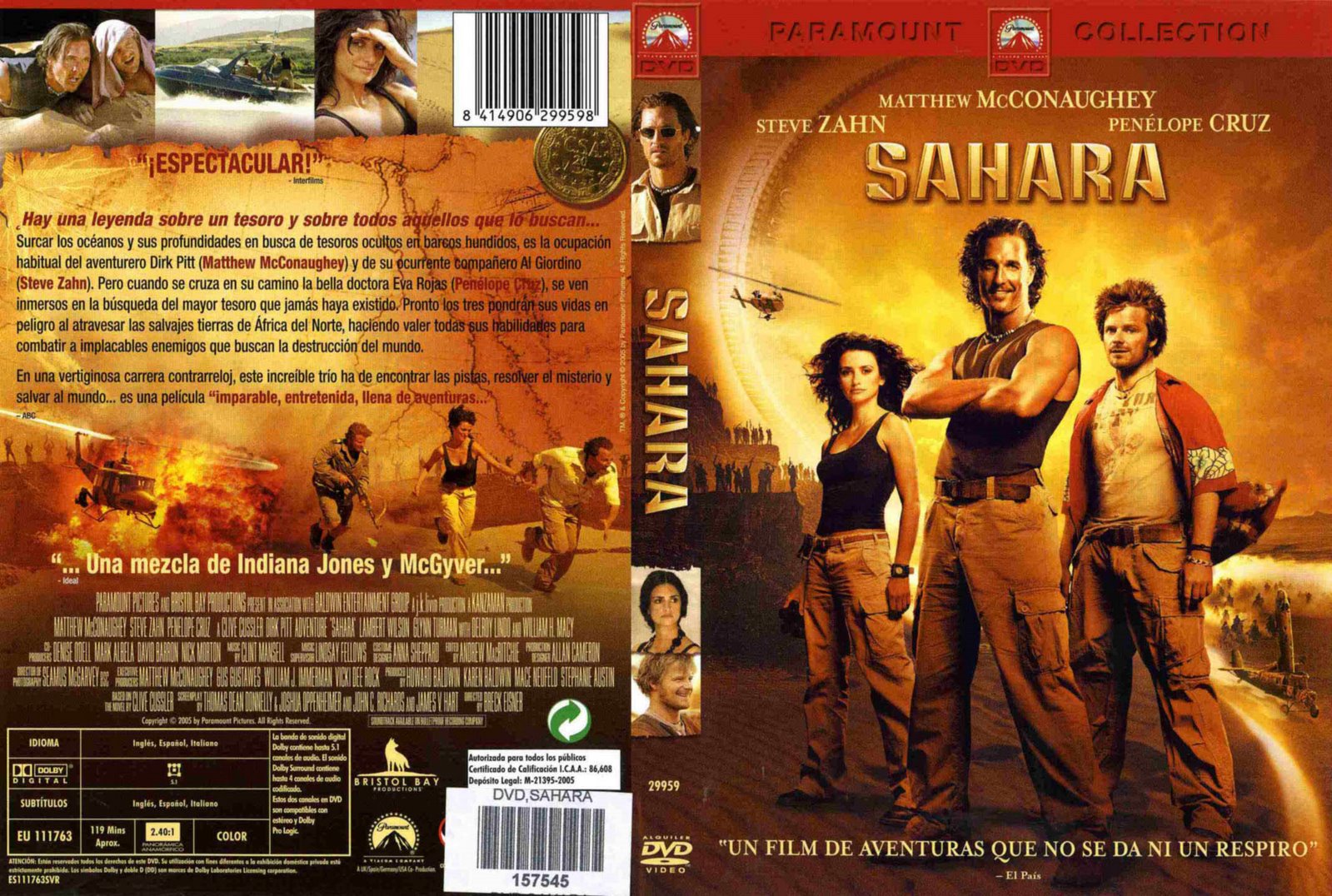 um filme: Sahara | Intellecta Design