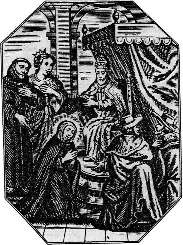 Santa Coleta de Corbie, Clarissa: Iconografia