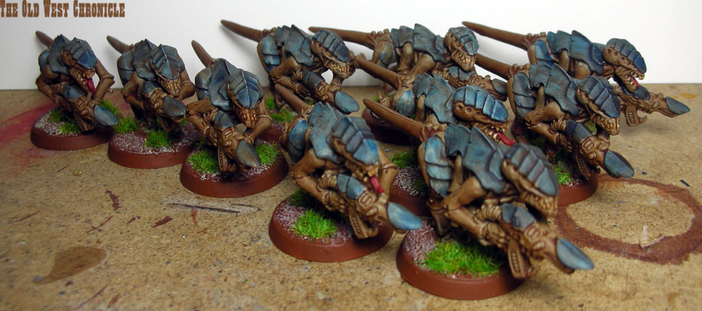 W40K: Tyranids Termagant Unit 1; Step by Step ~ The Old West Chronicle