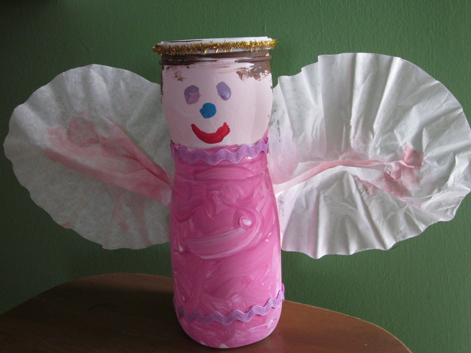Because I Said So (and Other Mommyisms): Recycled Angel Craft